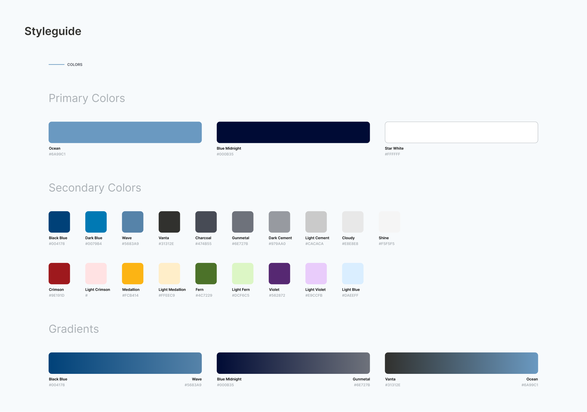 Government Design System by Evan White on Dribbble