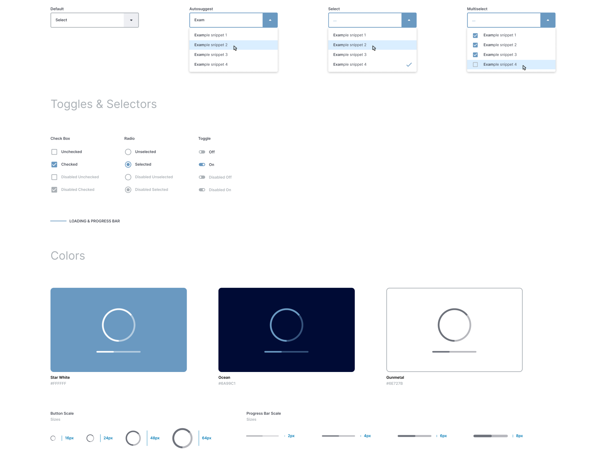 Government Design System by Evan White on Dribbble