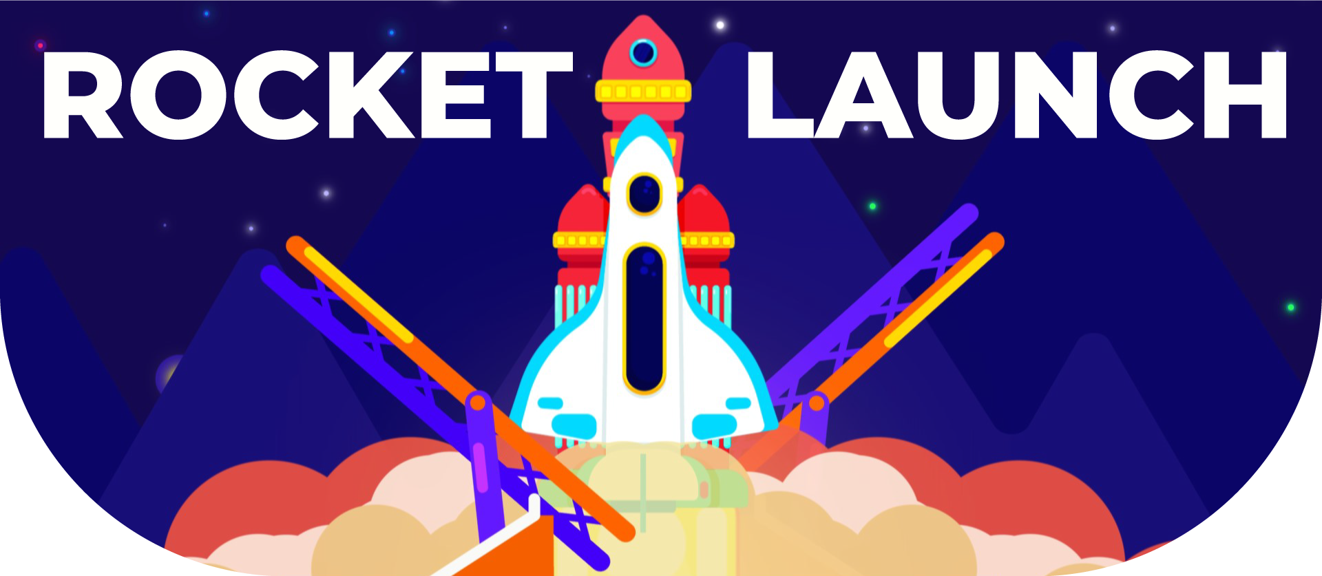 Rocket Launch Animation by Purple Pie Studios on Dribbble