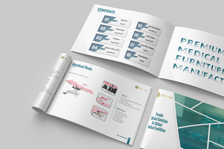 Catalogue - Pavilion Medical by David Felani | Brand Designer on Dribbble