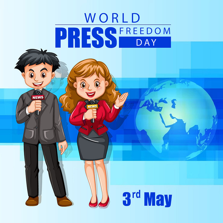 World Press Freedom Day Poster Design by Md Jisan Sheikh on Dribbble