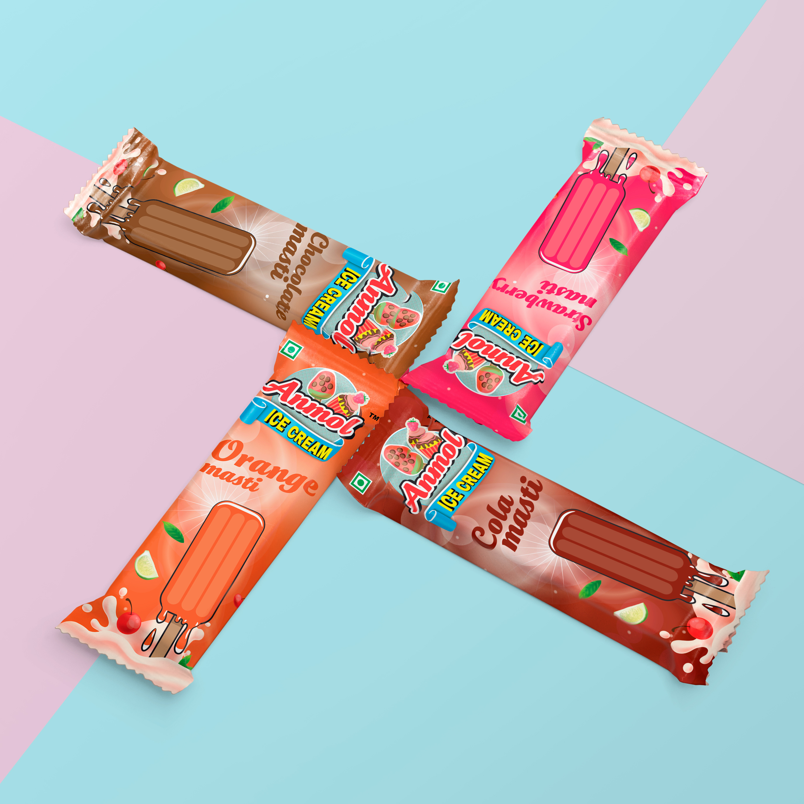 Ice Cream pack Design by Shubham Arora on Dribbble