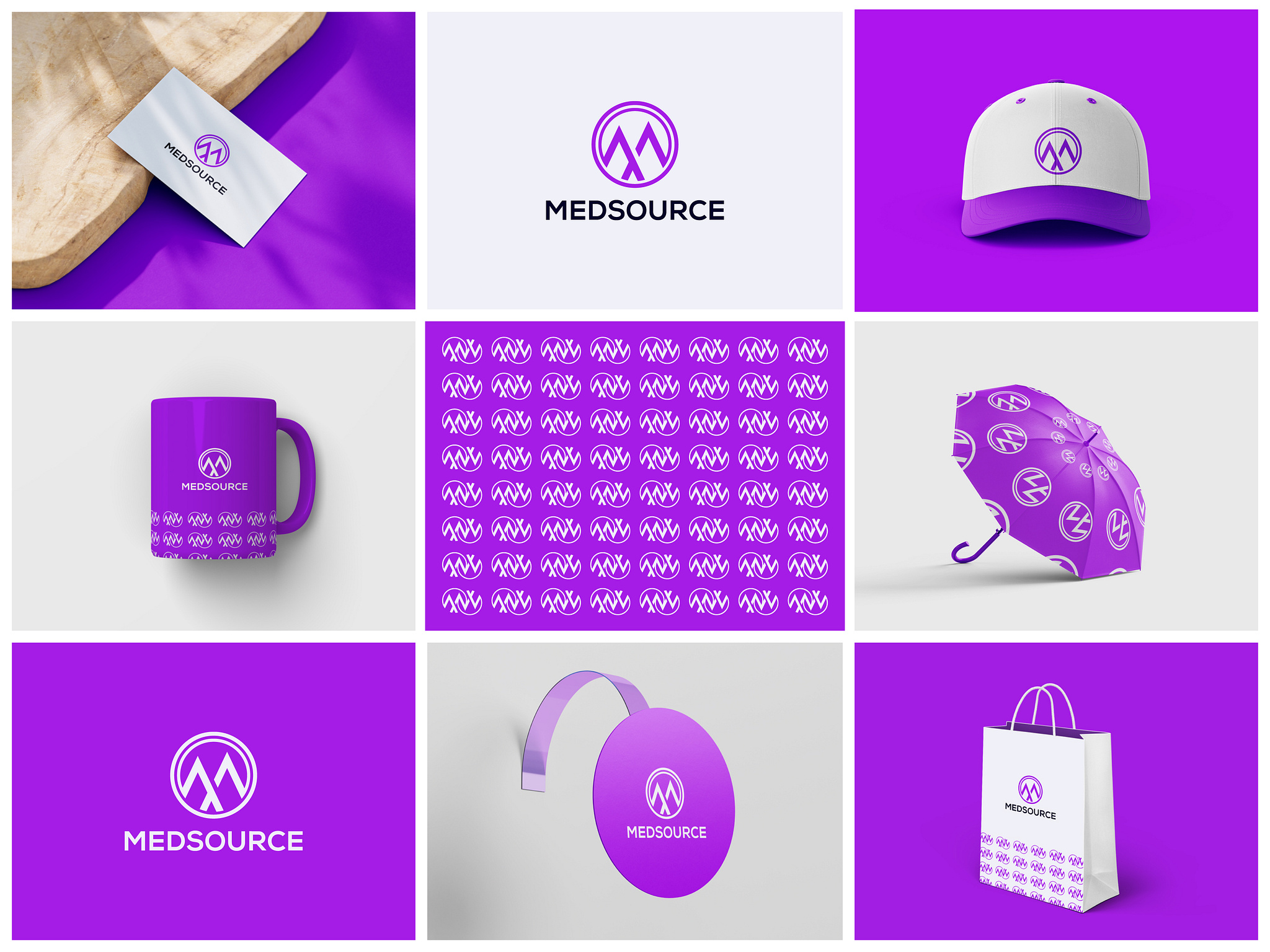 MEDSOURCE LOGO DESIGN by Prem Krishna Das on Dribbble