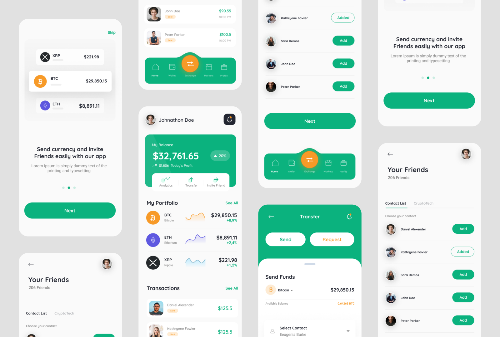 Payment App design by Shaikh Shadab on Dribbble