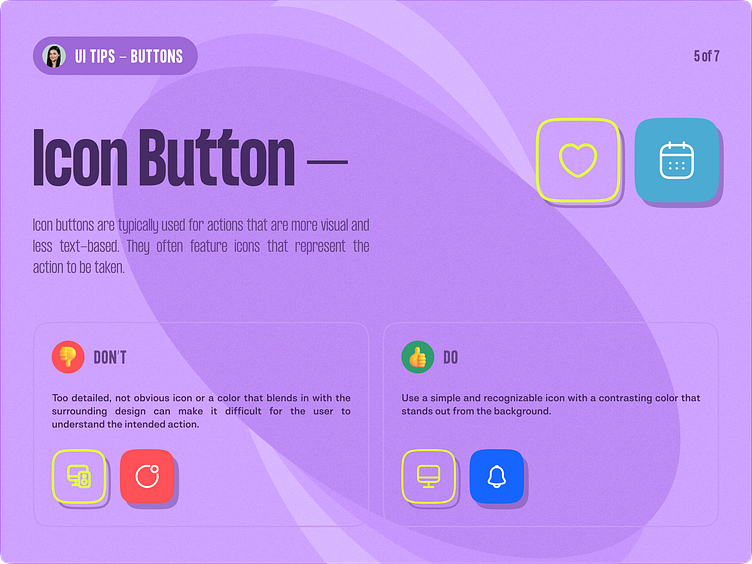 UI Tips – Main types of Buttons by Olena Synianska for Gotoinc on Dribbble