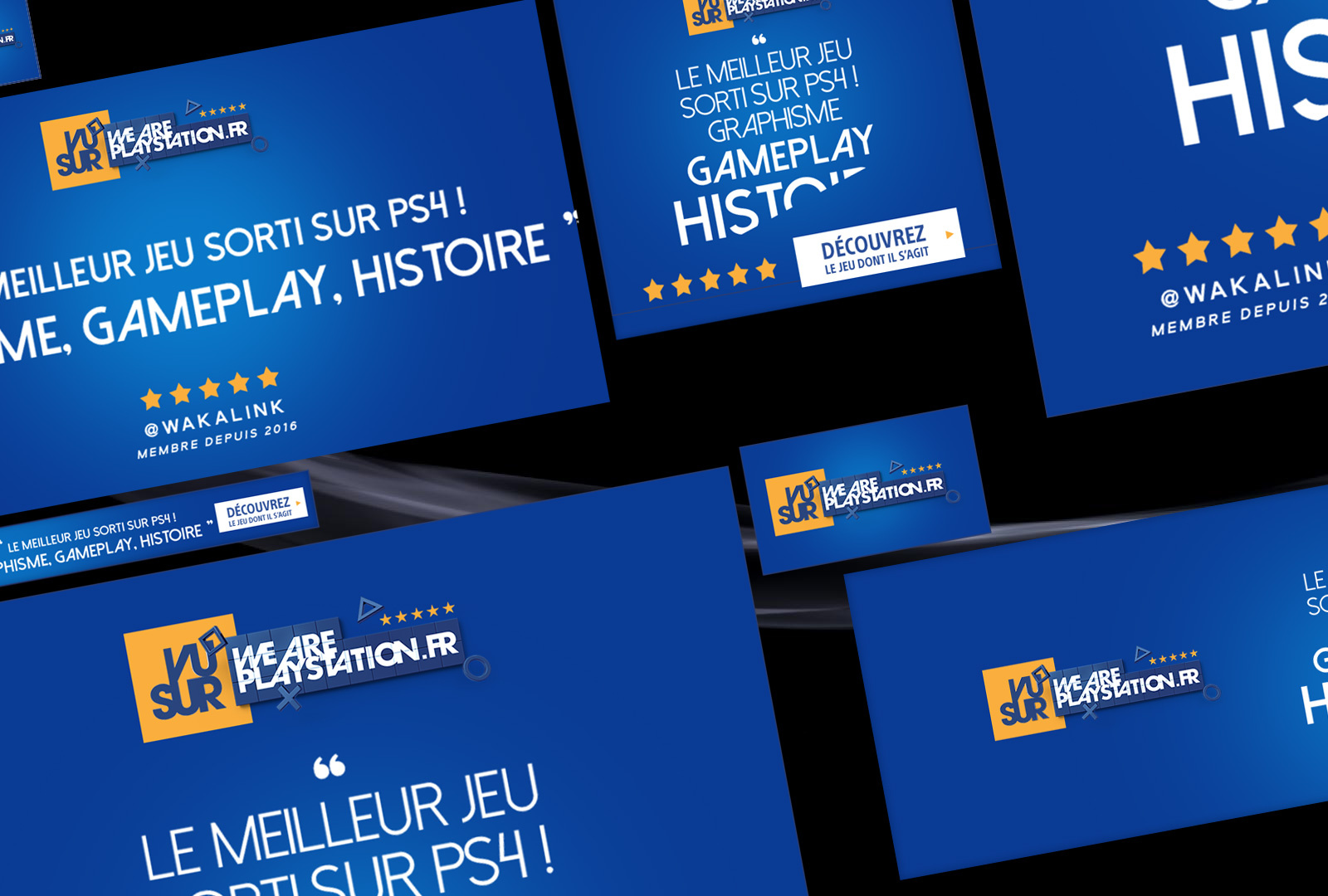 Playstation Ads Campagne : Ads Graphics / Illustration by Théo Loiselot ...
