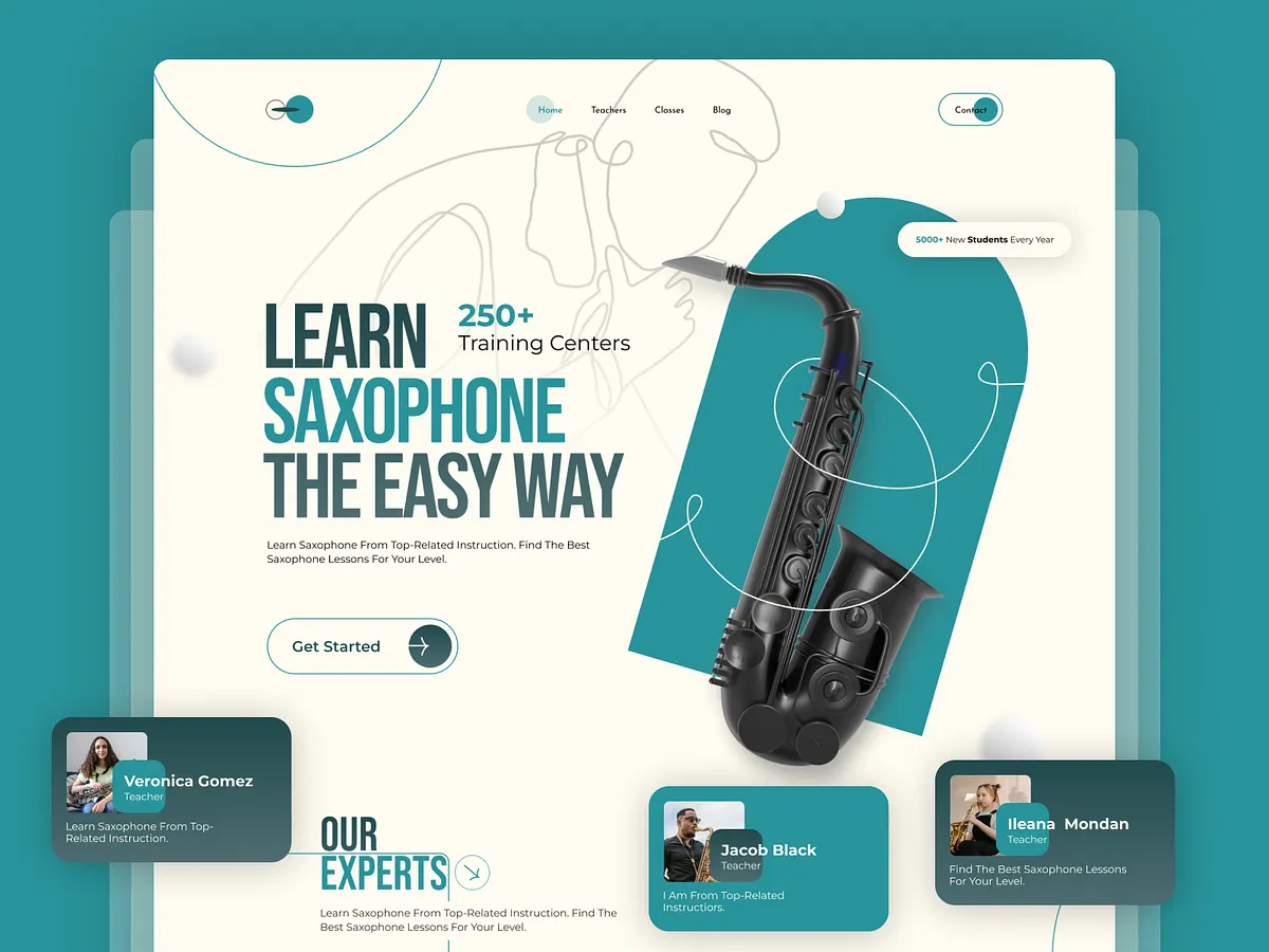 Browse thousands of Saxophone images for design inspiration | Dribbble
