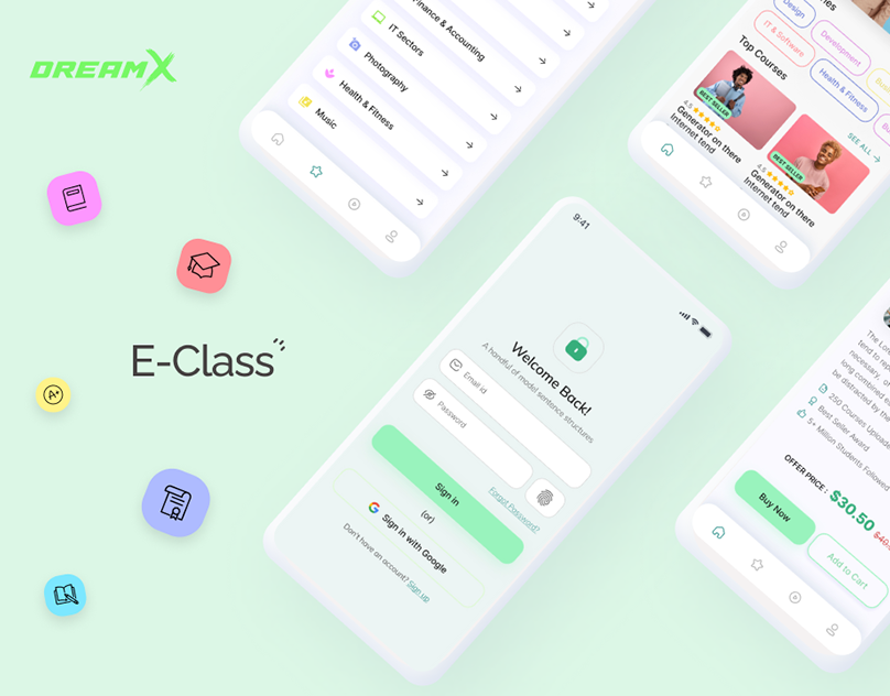 E-Class [Education] by DreamX Company on Dribbble