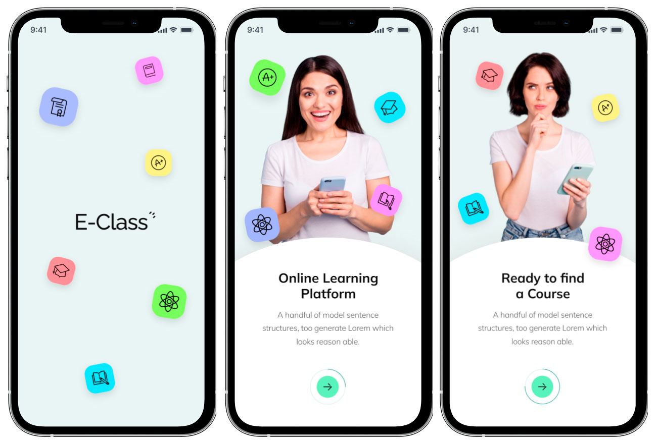 E-Class [Education] by DreamX Company on Dribbble