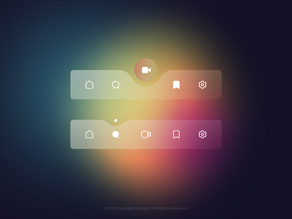 Nav Bar UI Design by Flycatch on Dribbble