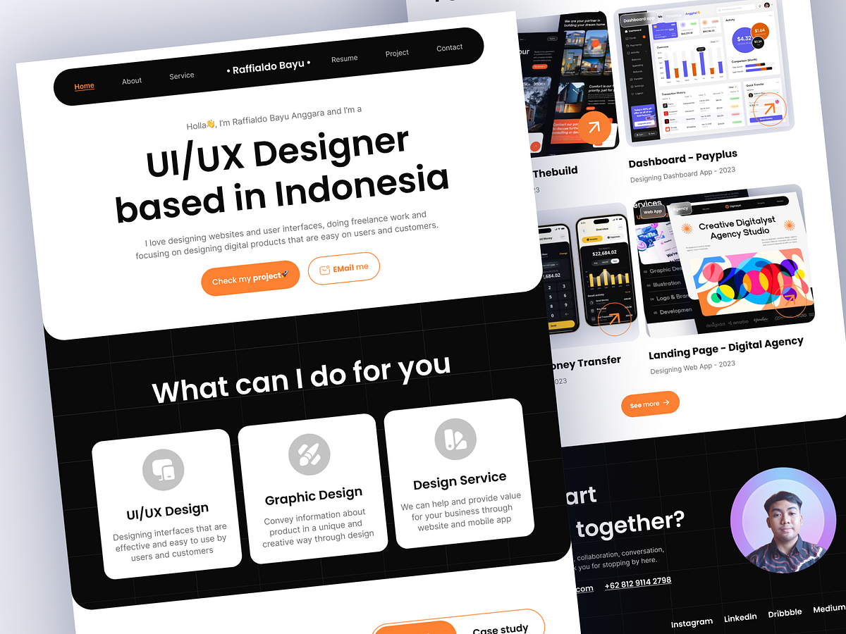 Personal Website designs, themes, templates and downloadable graphic ...