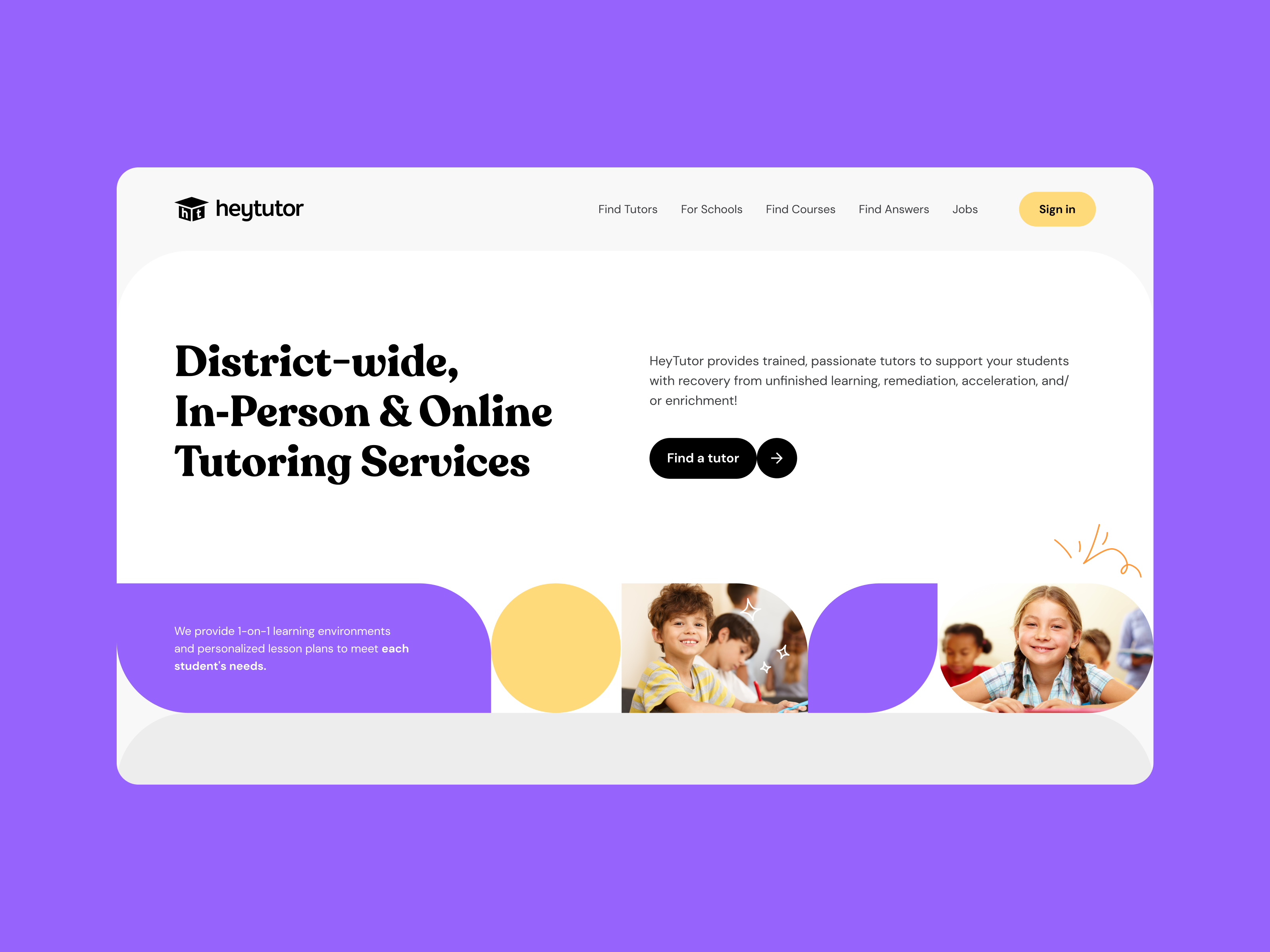 HeyTutor Case Study by Halo Projects for HALO LAB on Dribbble