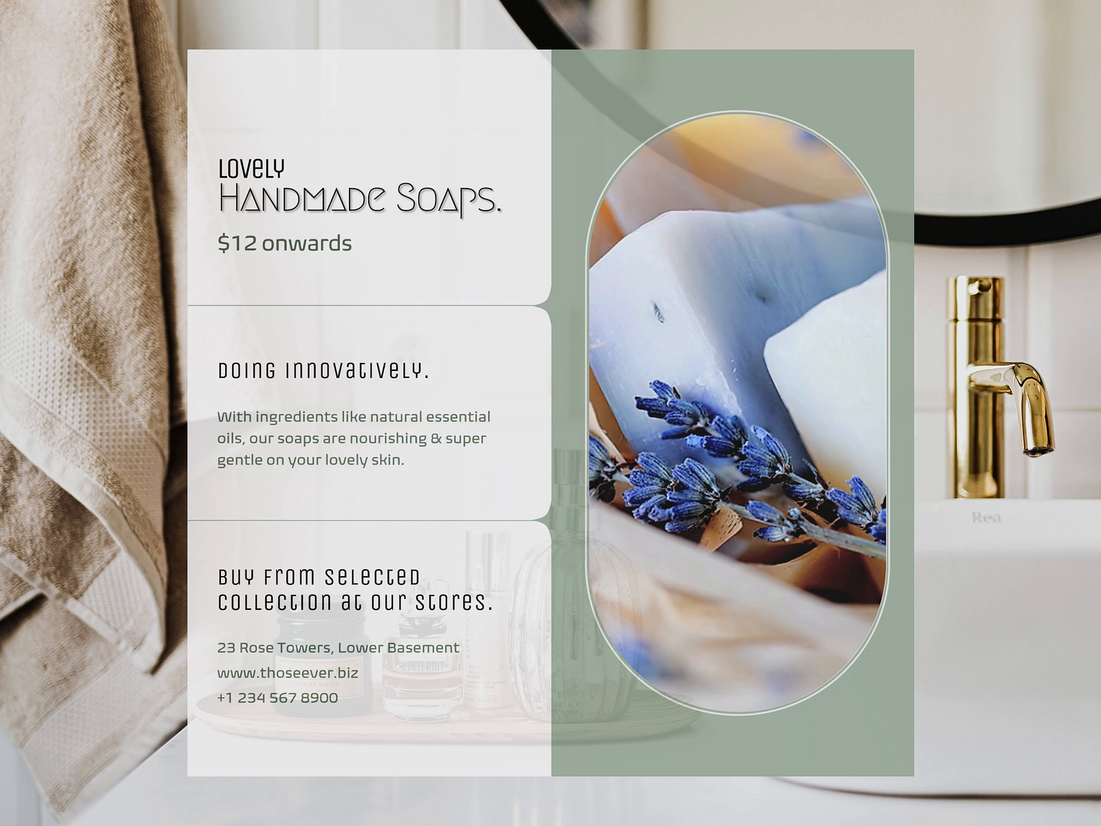 Instagram Ads template for Handmade Soaps for Gifts by Partha ...