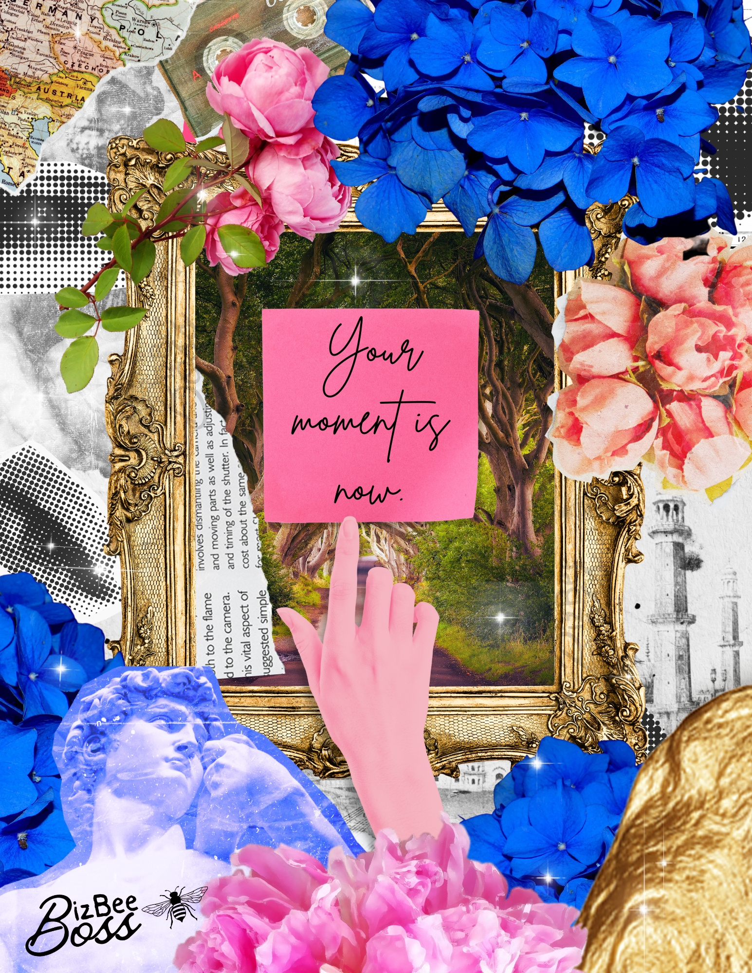 Collage Style Graphic Design by Victoria Fontaine on Dribbble