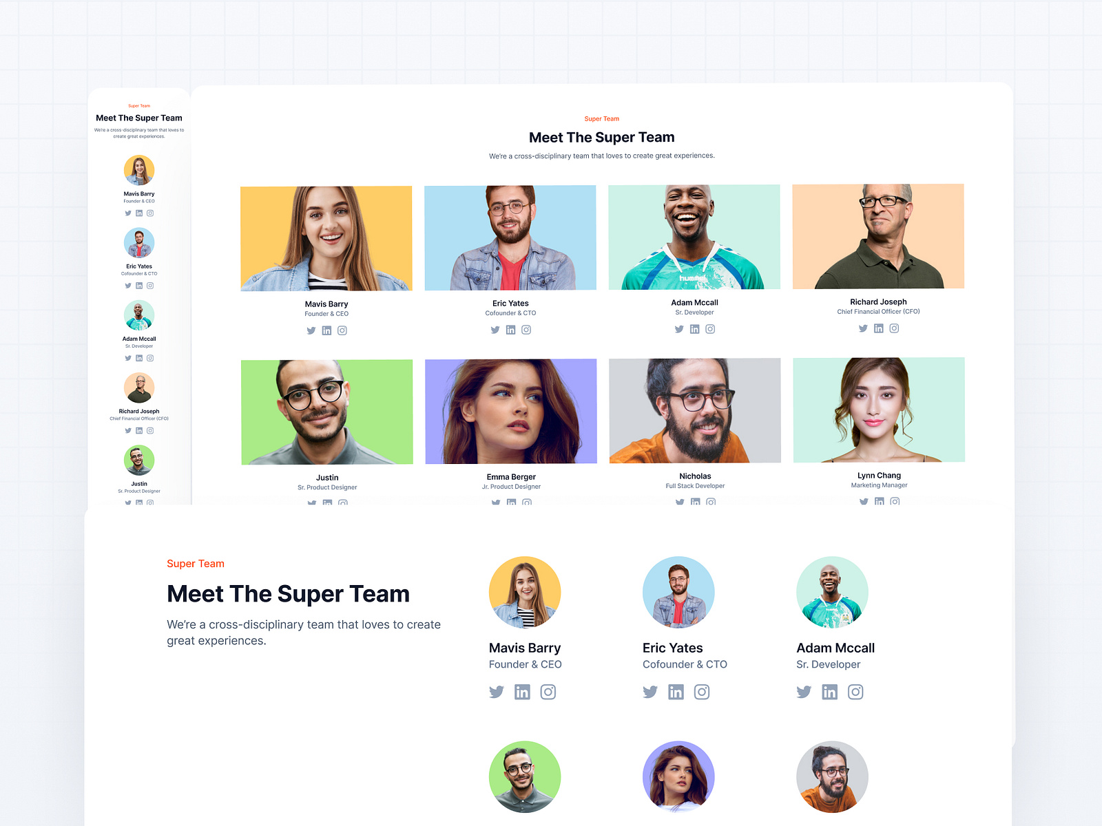 UI Snap - Meet Your Super Team by UI Snap on Dribbble