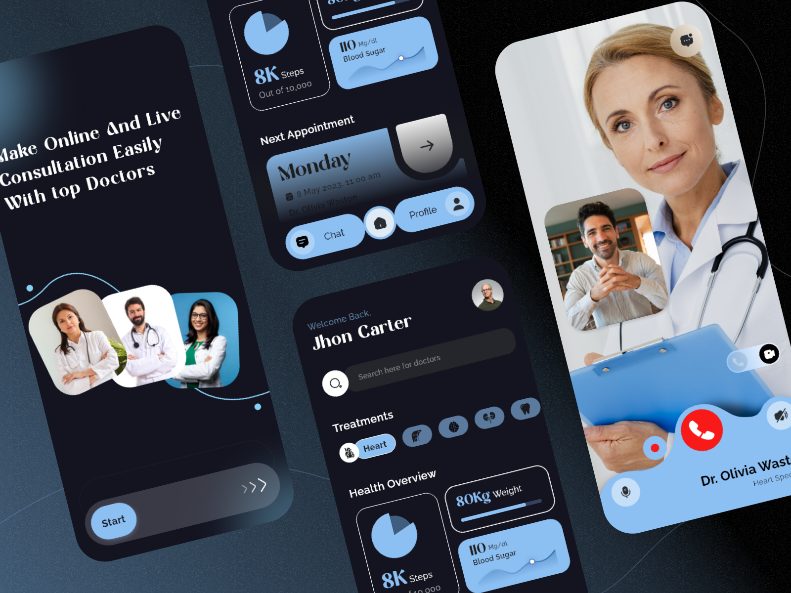 Revolutionary Healthcare Mobile App UI👨‍⚕️ by Excellent Webworld on ...