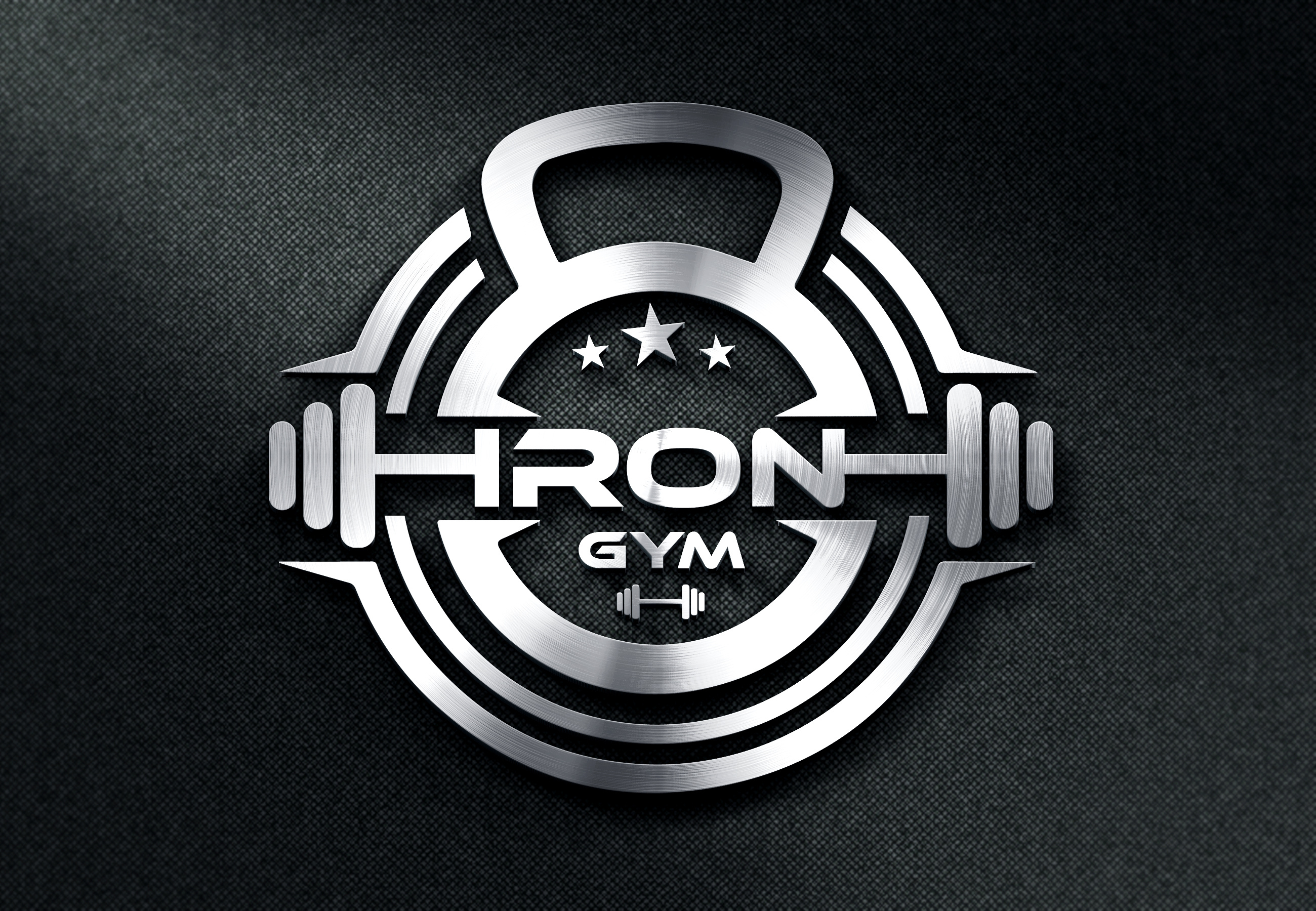 Iron Gym Logo Design by Topnotch_gig on Dribbble