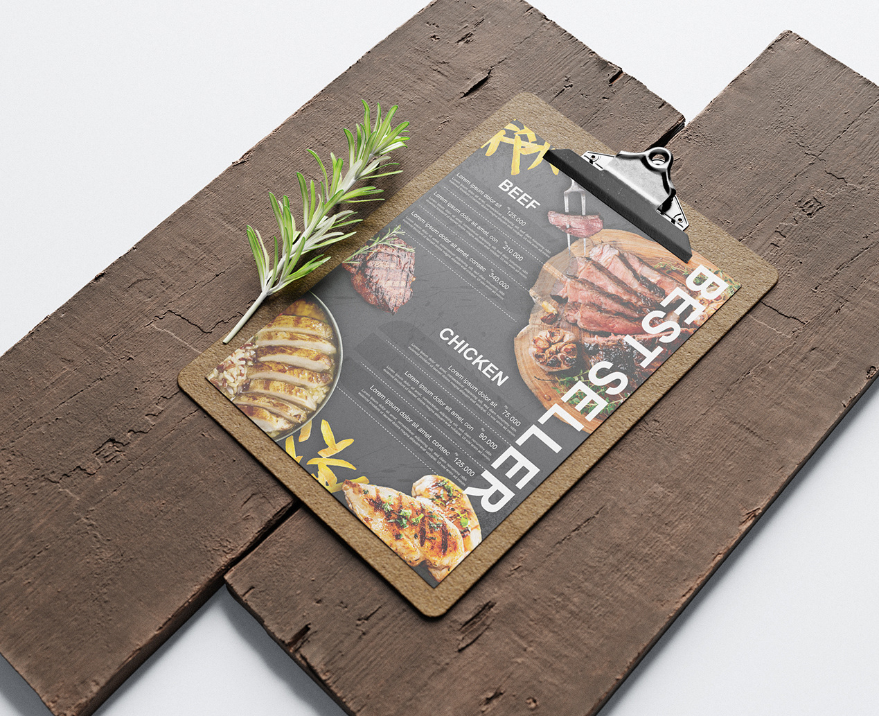 Menu Design by S Dharmawan on Dribbble