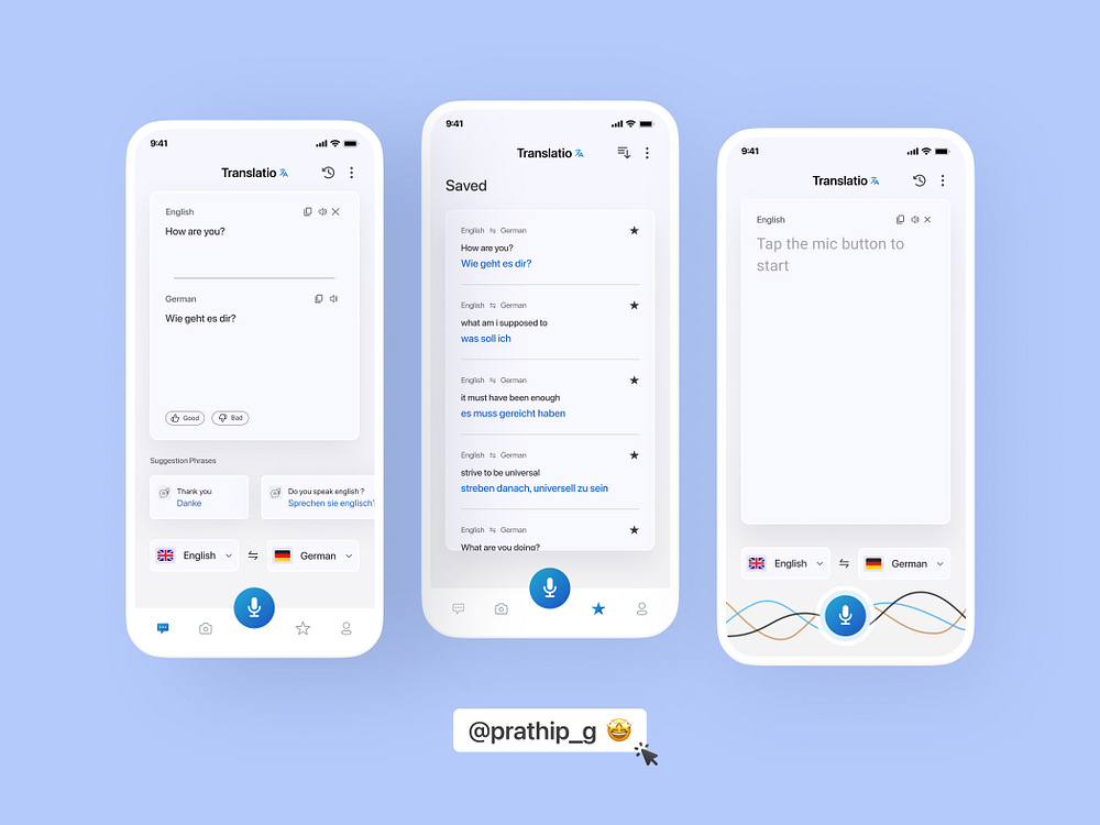 Translation Ui Design Designs Themes Templates And Downloadable Graphic Elements On Dribbble
