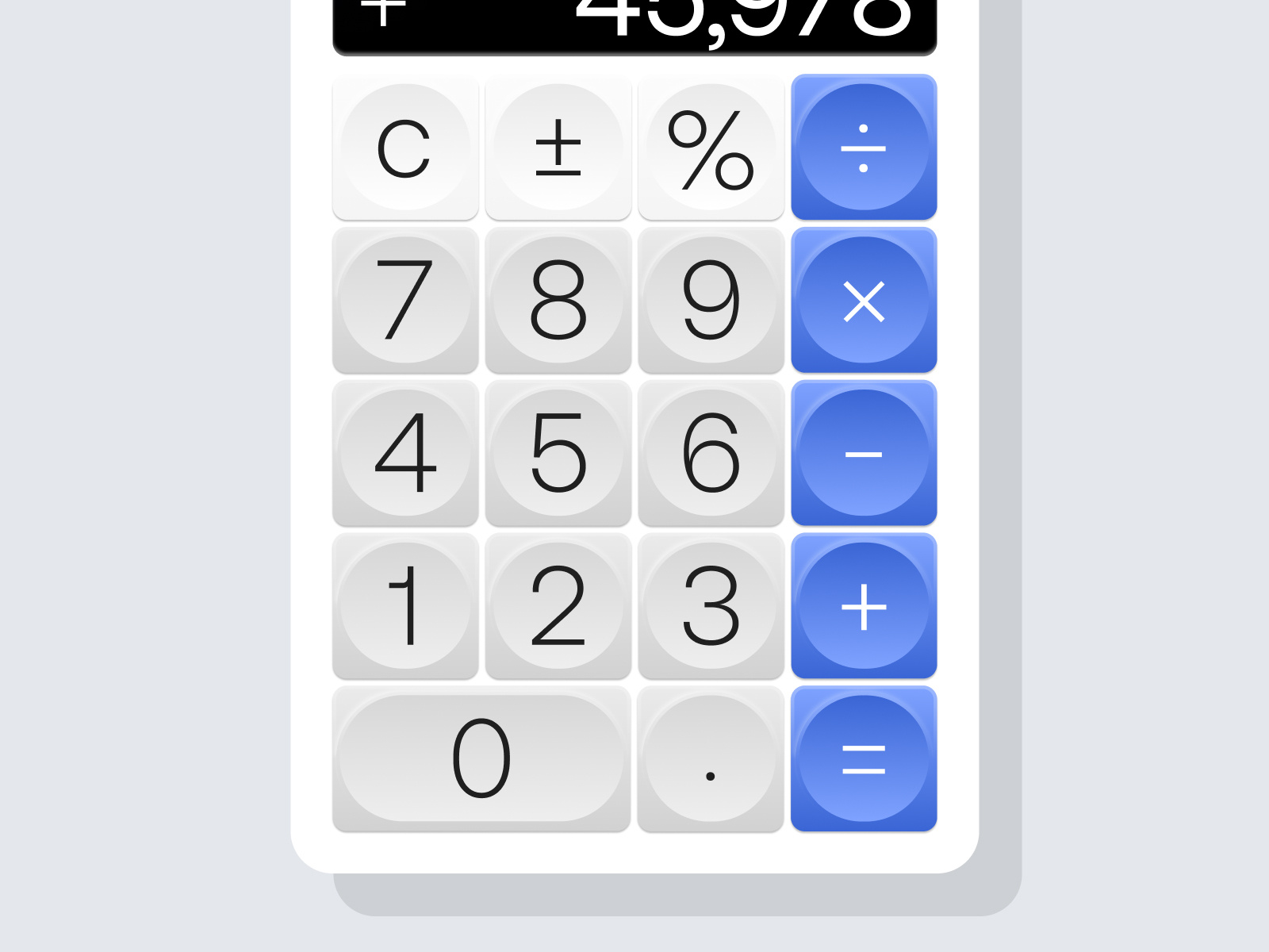 Calculator - #4 Design Challenge by ECHREZA on Dribbble