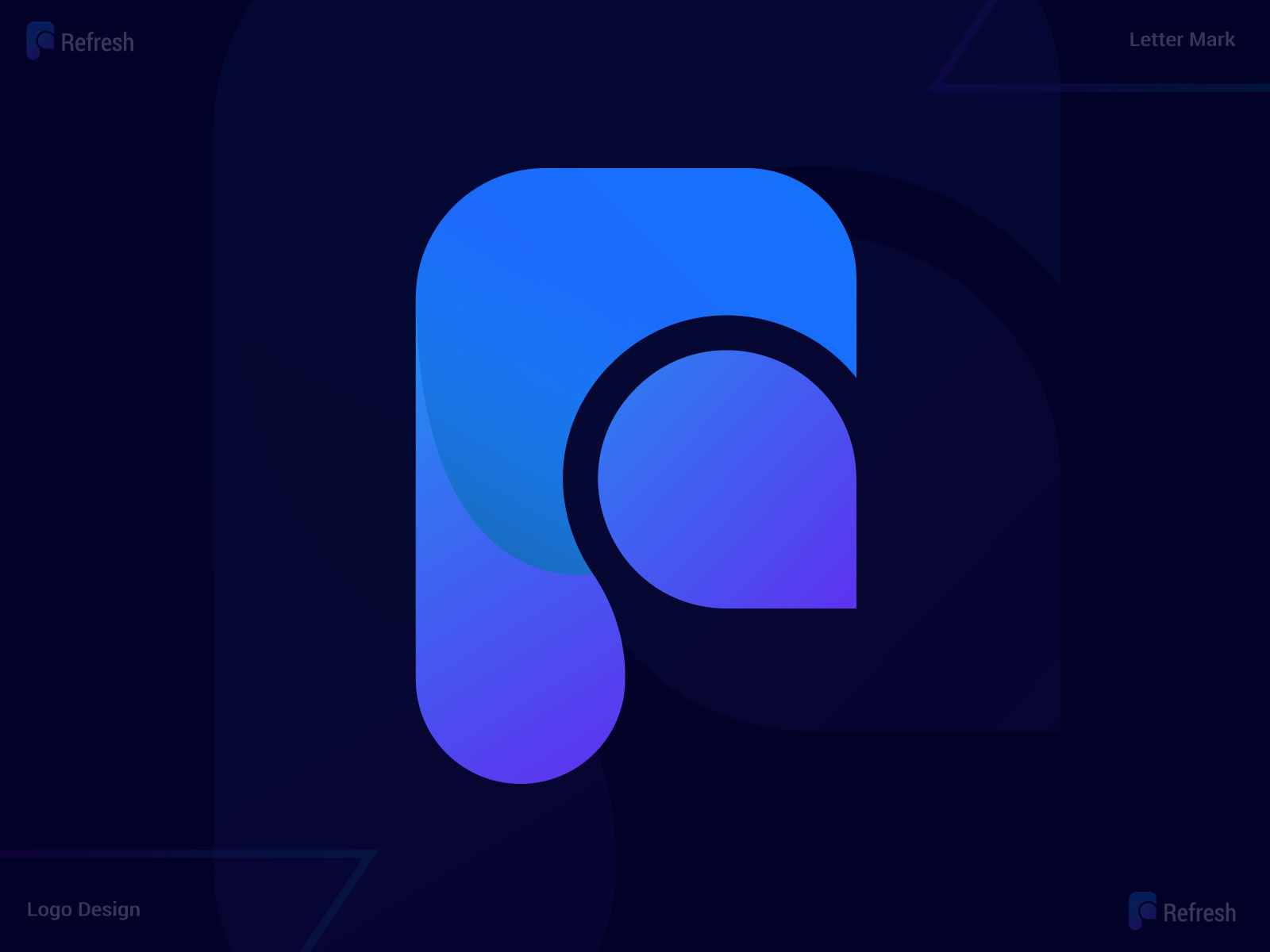 Refresh Modern logo design by Md Rajib Hossain on Dribbble
