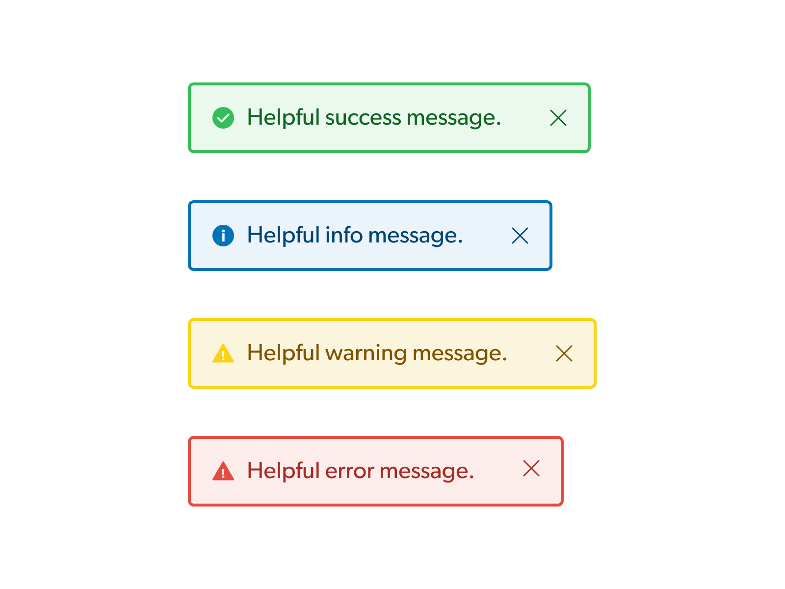 Alerts Components by Isaiah Colson on Dribbble