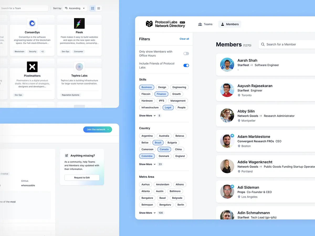 Browse thousands of Data Directory images for design inspiration | Dribbble