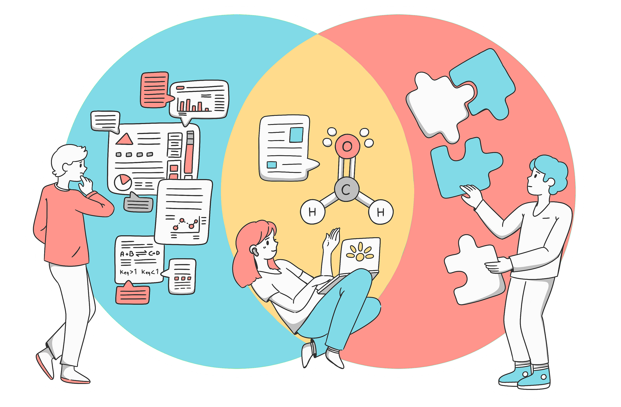 Accessibility Vs Useability Illustration by Liz Gross on Dribbble