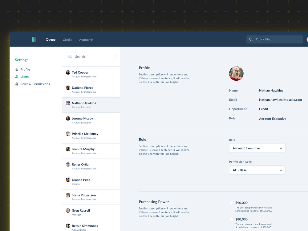 Browse thousands of User Role Management images for design inspiration ... Browse thousands of User Role Management images for design inspiration ...