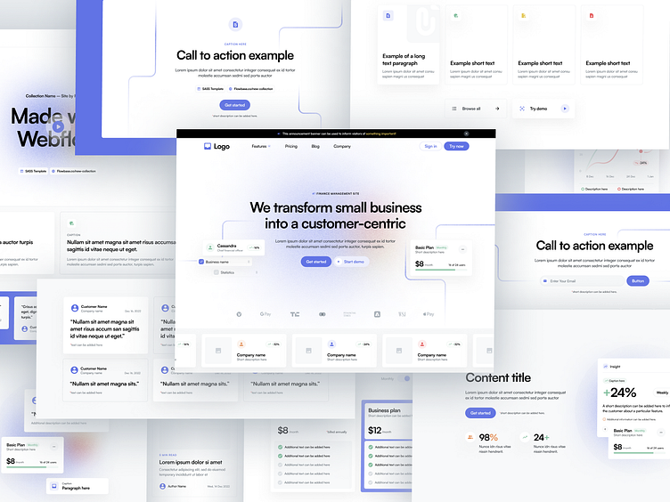 Apex - UI Collection by Flowbase by Flowbase on Dribbble Apex - UI Collection by Flowbase by Flowbase on Dribbble