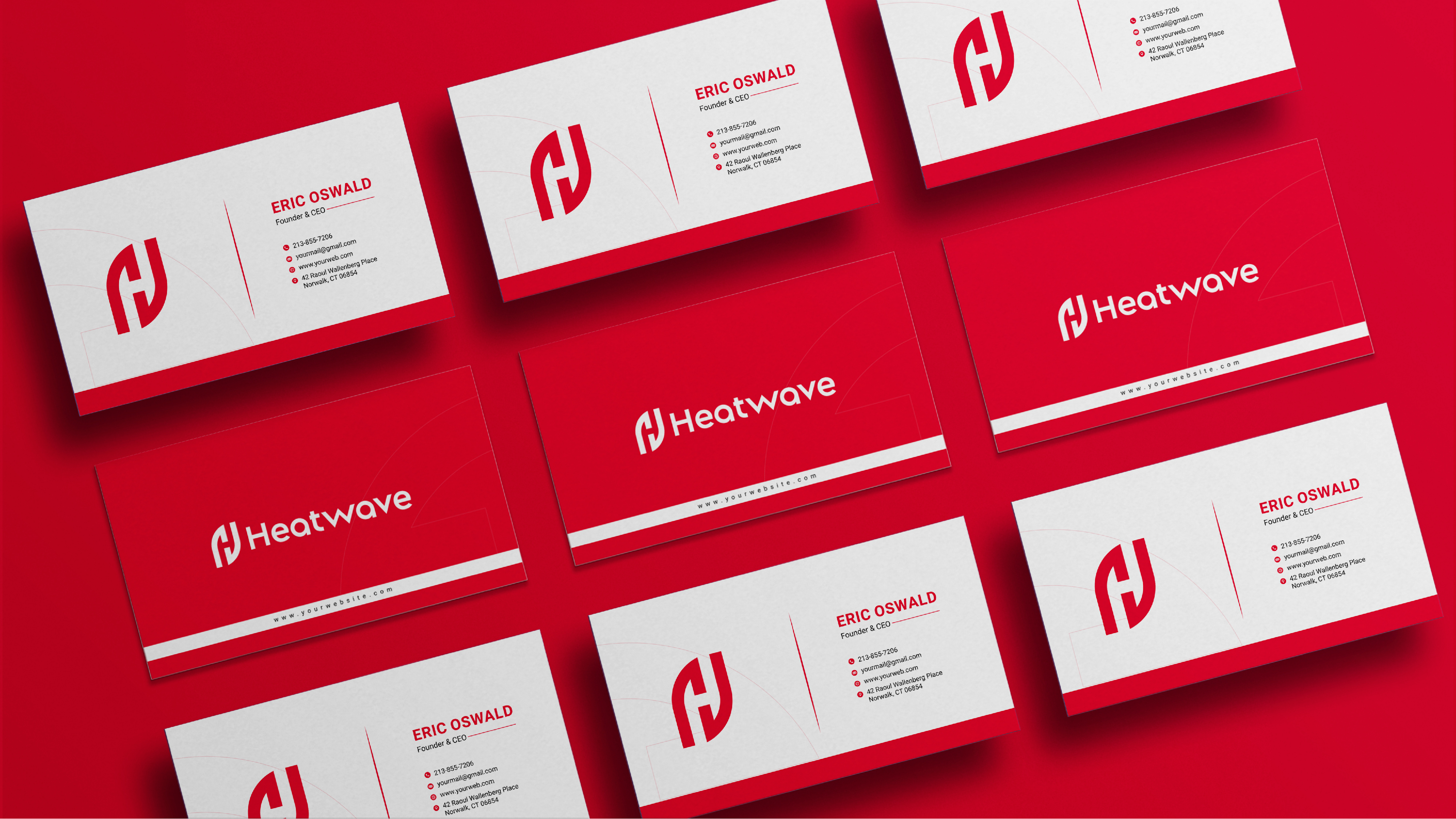 Heatwave - Brand Identity by Md Shamim Ahmed on Dribbble