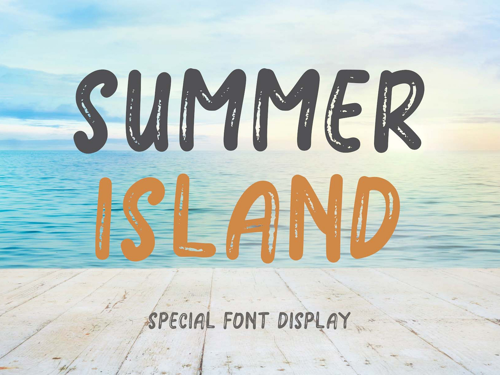 Summer Island by Yoga Letter on Dribbble