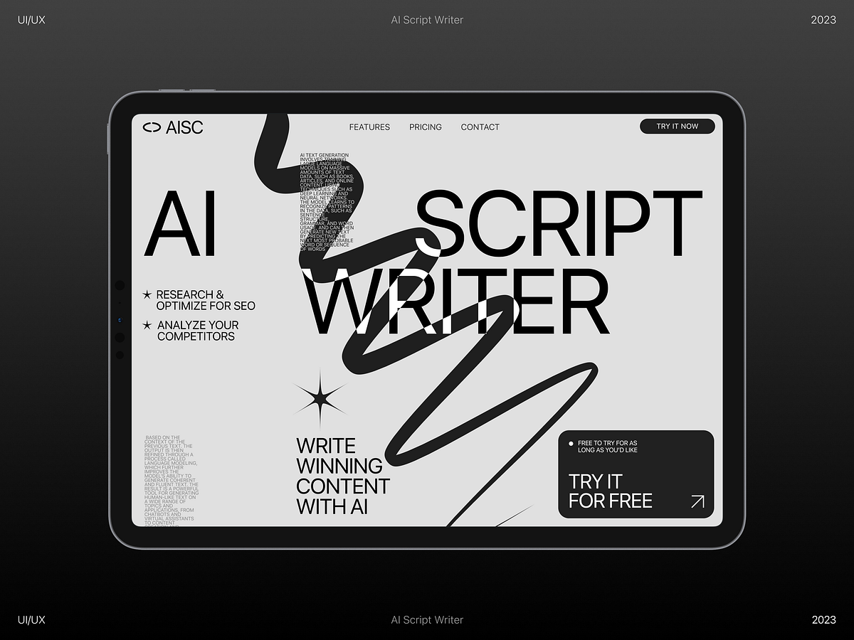 Browse thousands of Script images for design inspiration | Dribbble