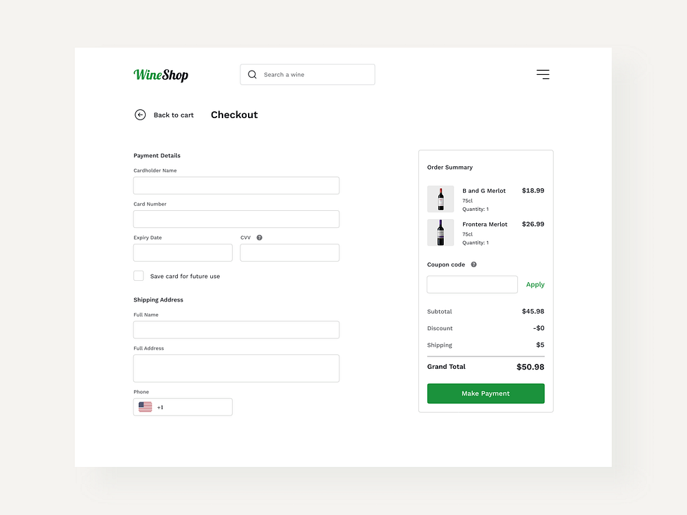 Browse thousands of Checkout UI Design images for design inspiration ...