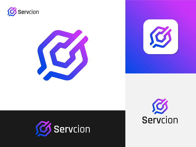 Crypto logo concept, Letter-mark C + Coin + Wrench by Md Humayun Kabir ...