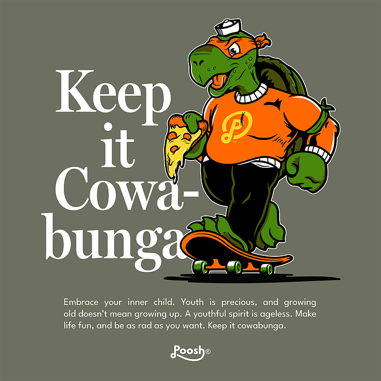 Keep it Cowabunga by Joe Prindiville on Dribbble