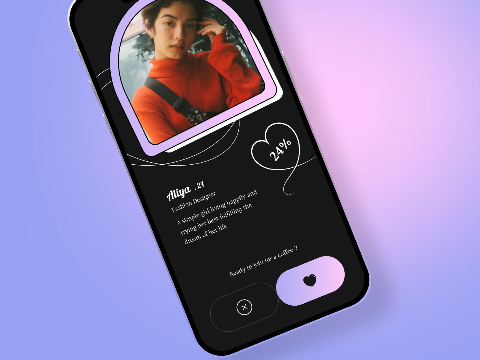 Dating app design mobile app by lazy kar for LazyInterface UI UX Team on Dribbble