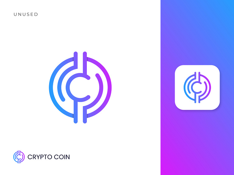 Crypto Coin Logo by Dipankar Debnath on Dribbble