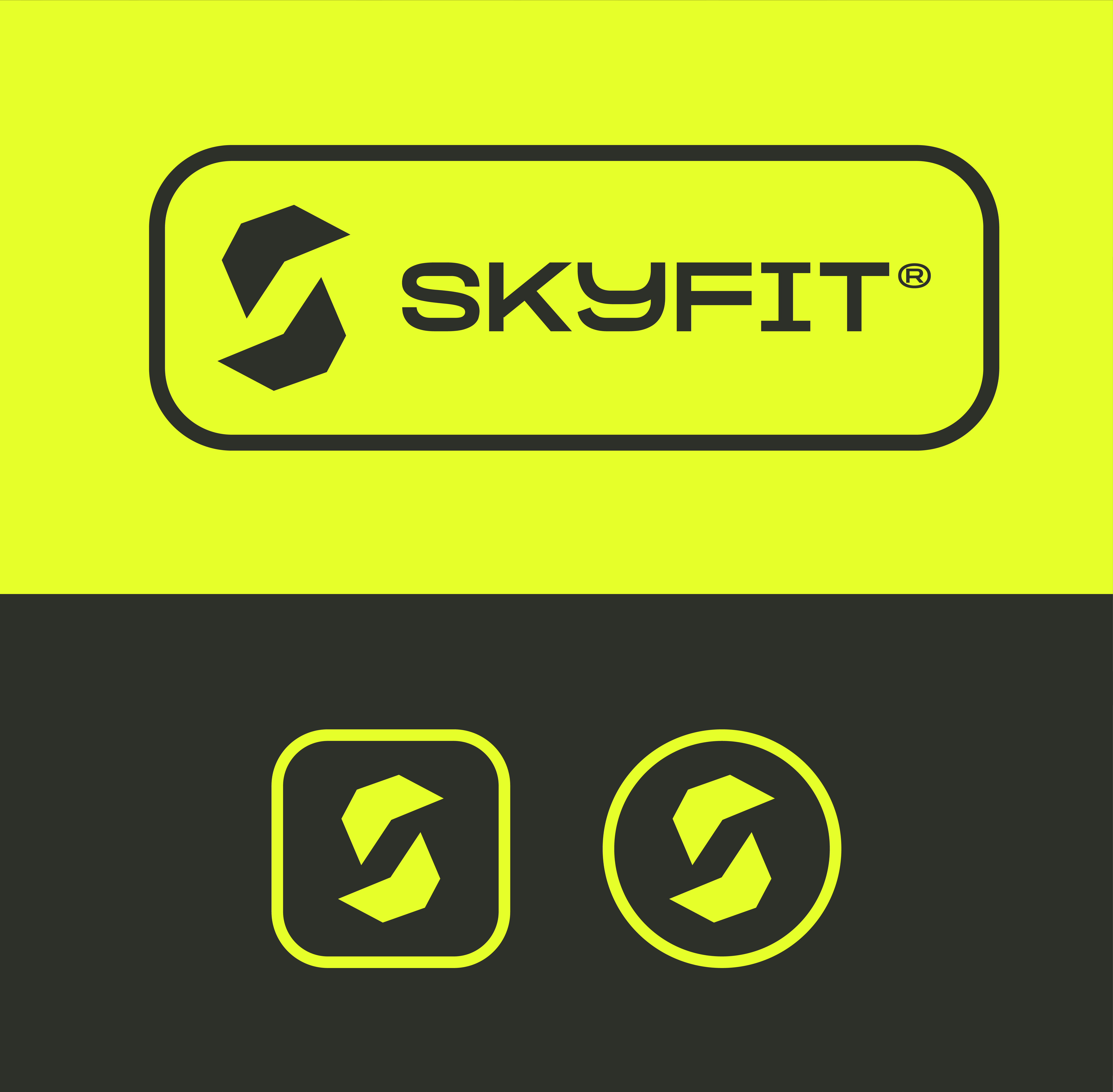 SkyFit l Gym l Fitness logo And Brand Identity by Pixo Vect on Dribbble