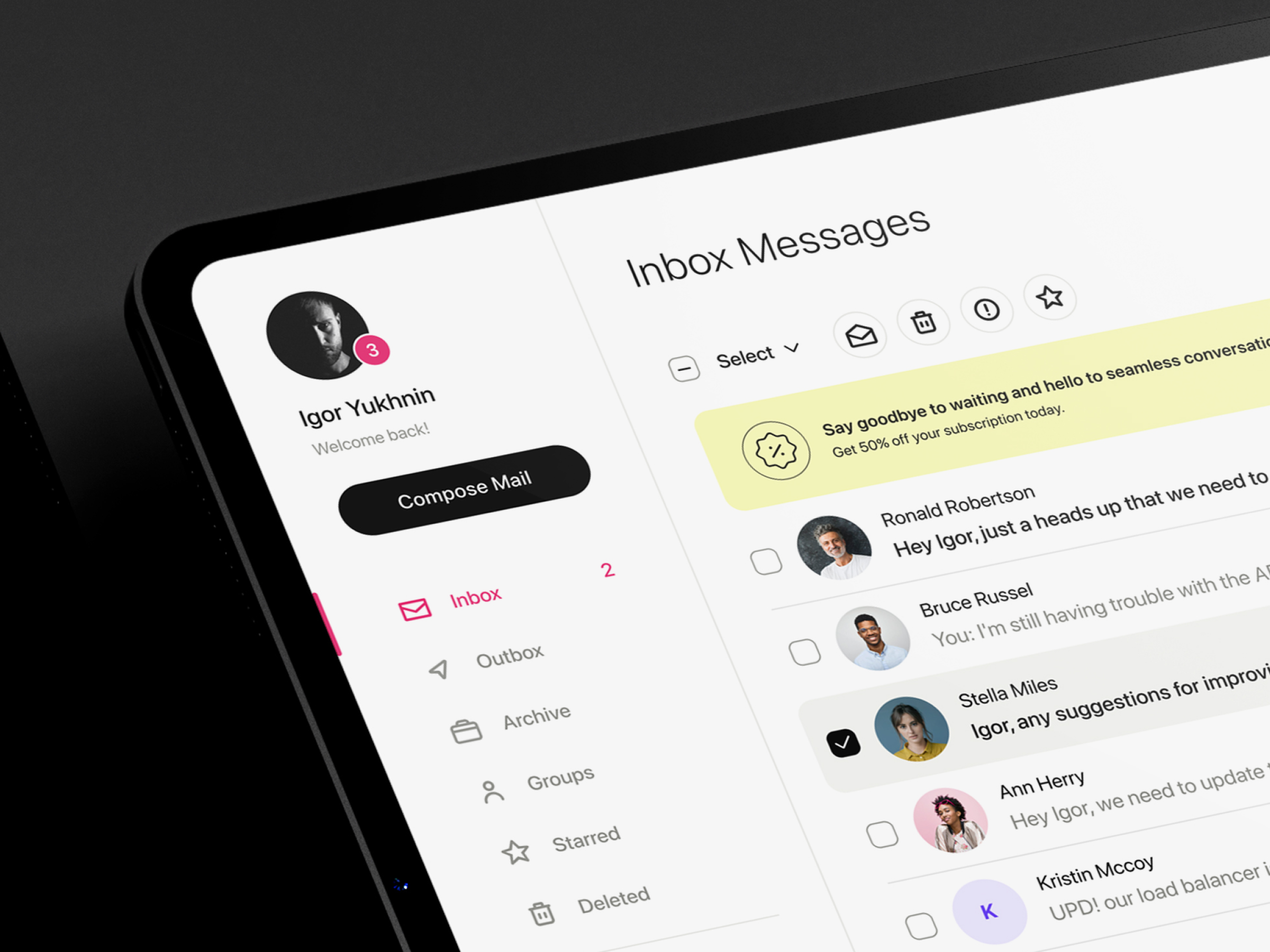 Browse thousands of Messenger Inbox images for design inspiration ...