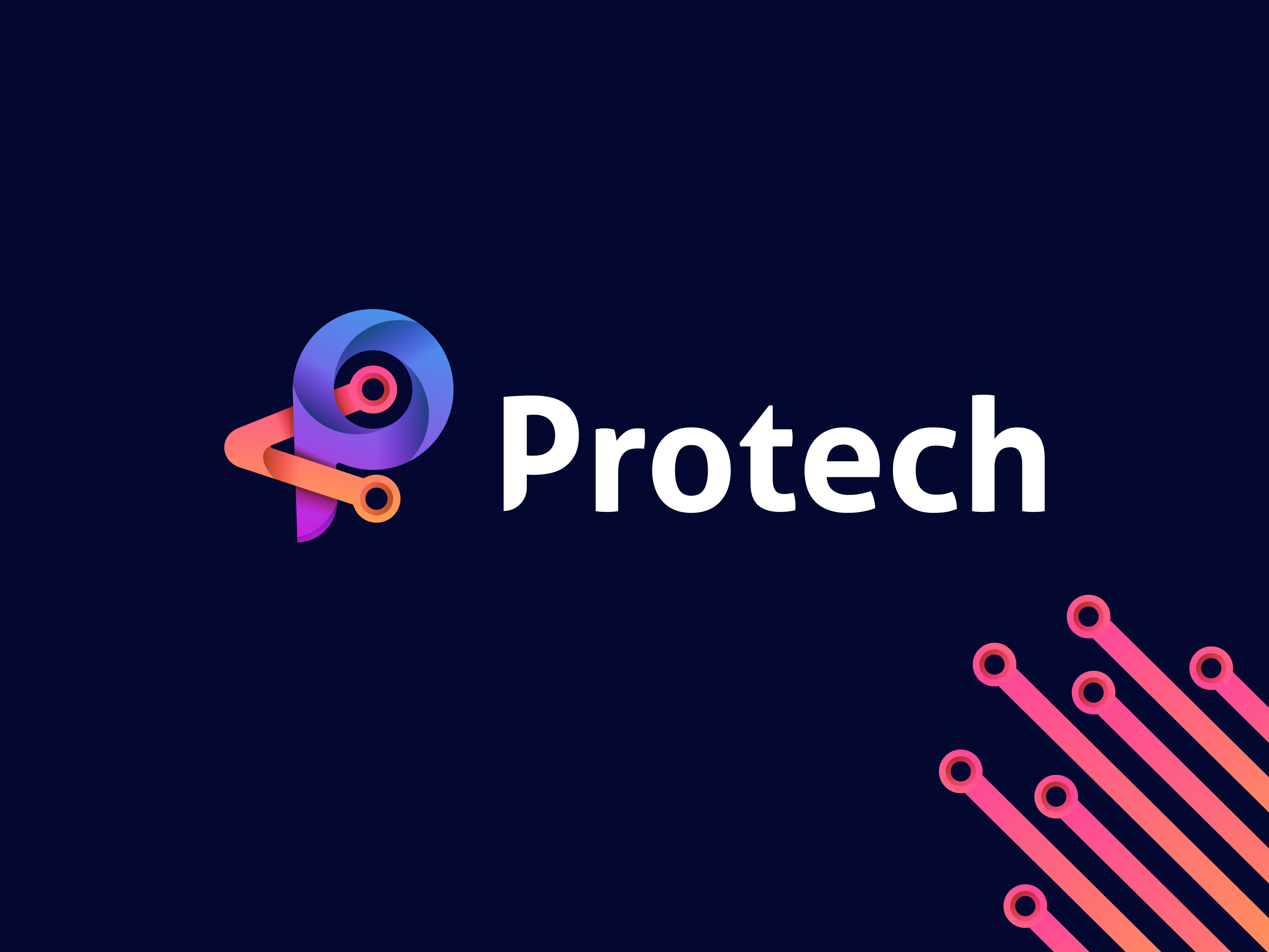 Protech Logo - Brand Identity Design. by Anisur Rahman on Dribbble
