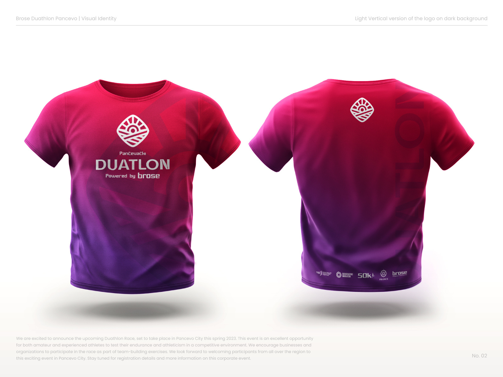 Duathlon Visual Identity by David Anakin on Dribbble