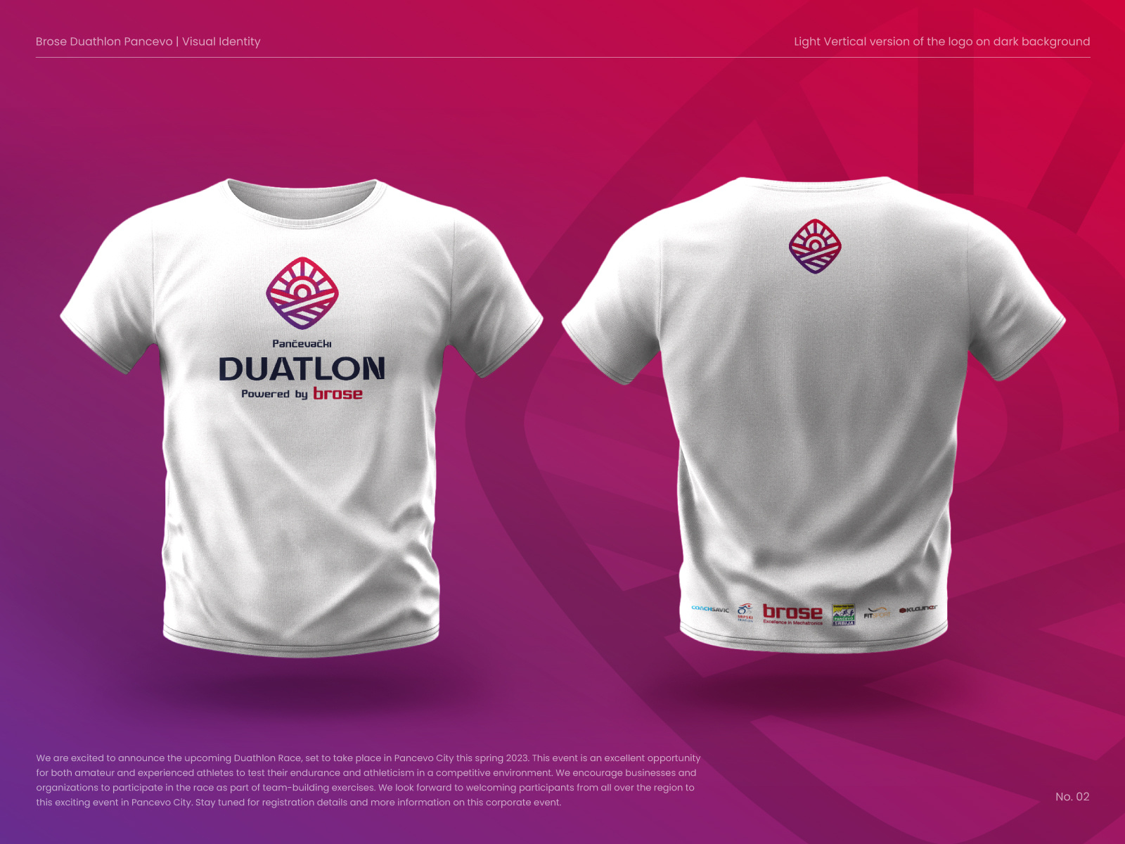 Duathlon Visual Identity by David Anakin on Dribbble