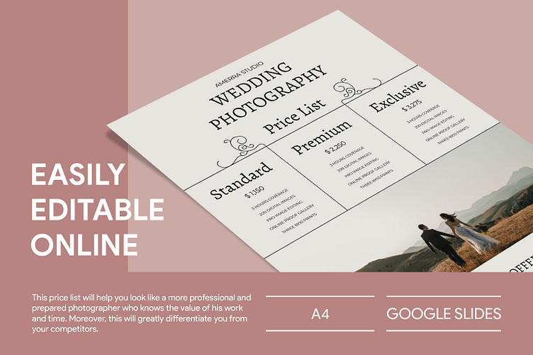 Wedding Photography Price List Free Google Docs Template by Gdoc on ... Wedding Photography Price List Free Google Docs Template by Gdoc on ...
