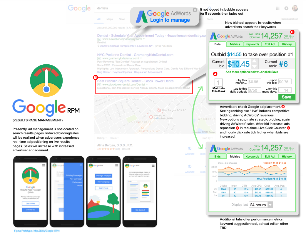Google RPM concept by Marshall Gisser on Dribbble