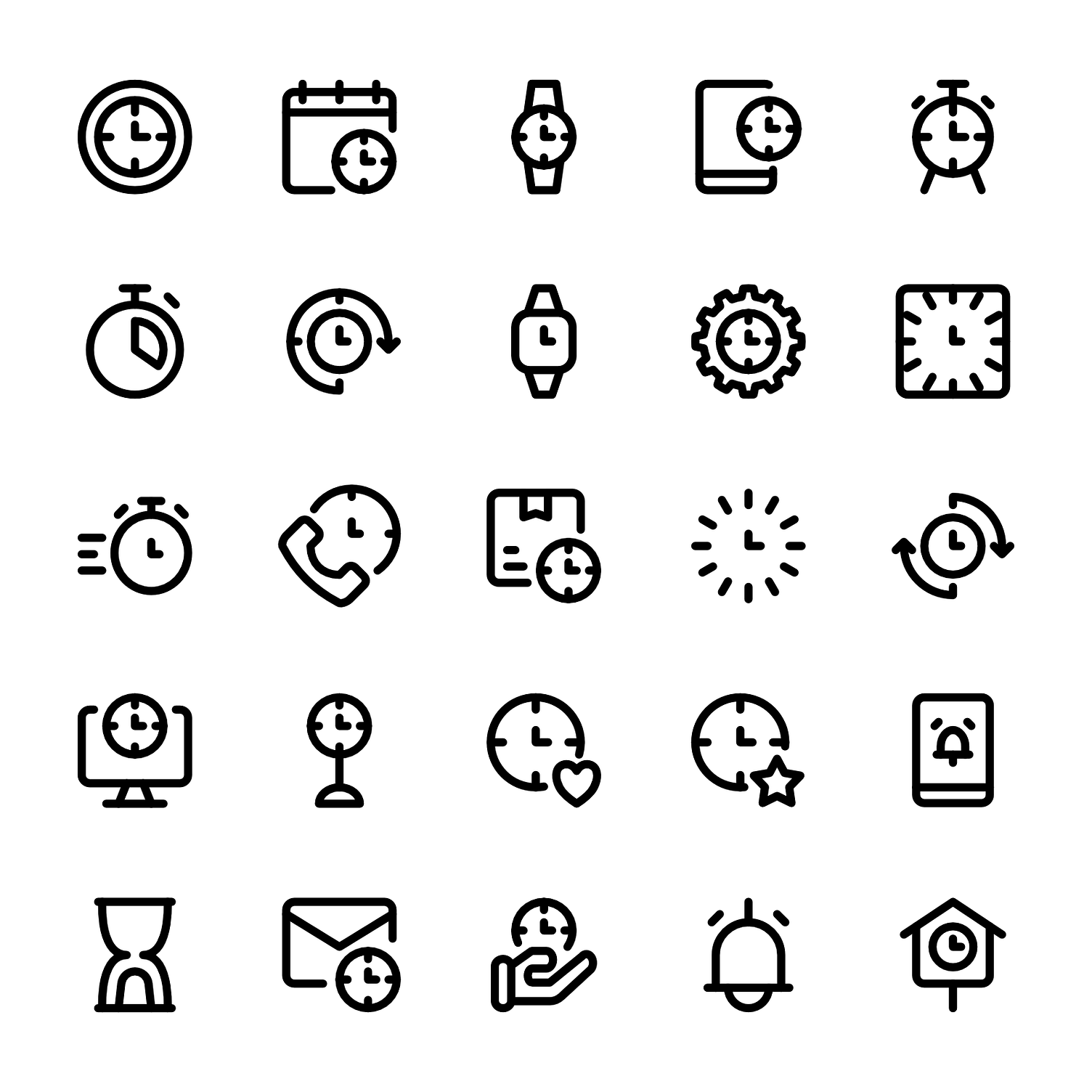 time-icon-set-by-ardiansyah-on-dribbble