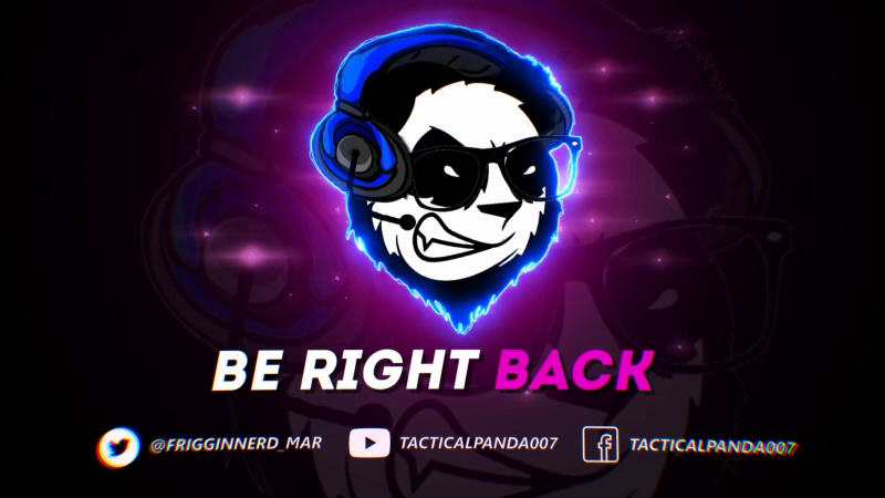 2D Be Right Back Screen by Lucky Dart on Dribbble