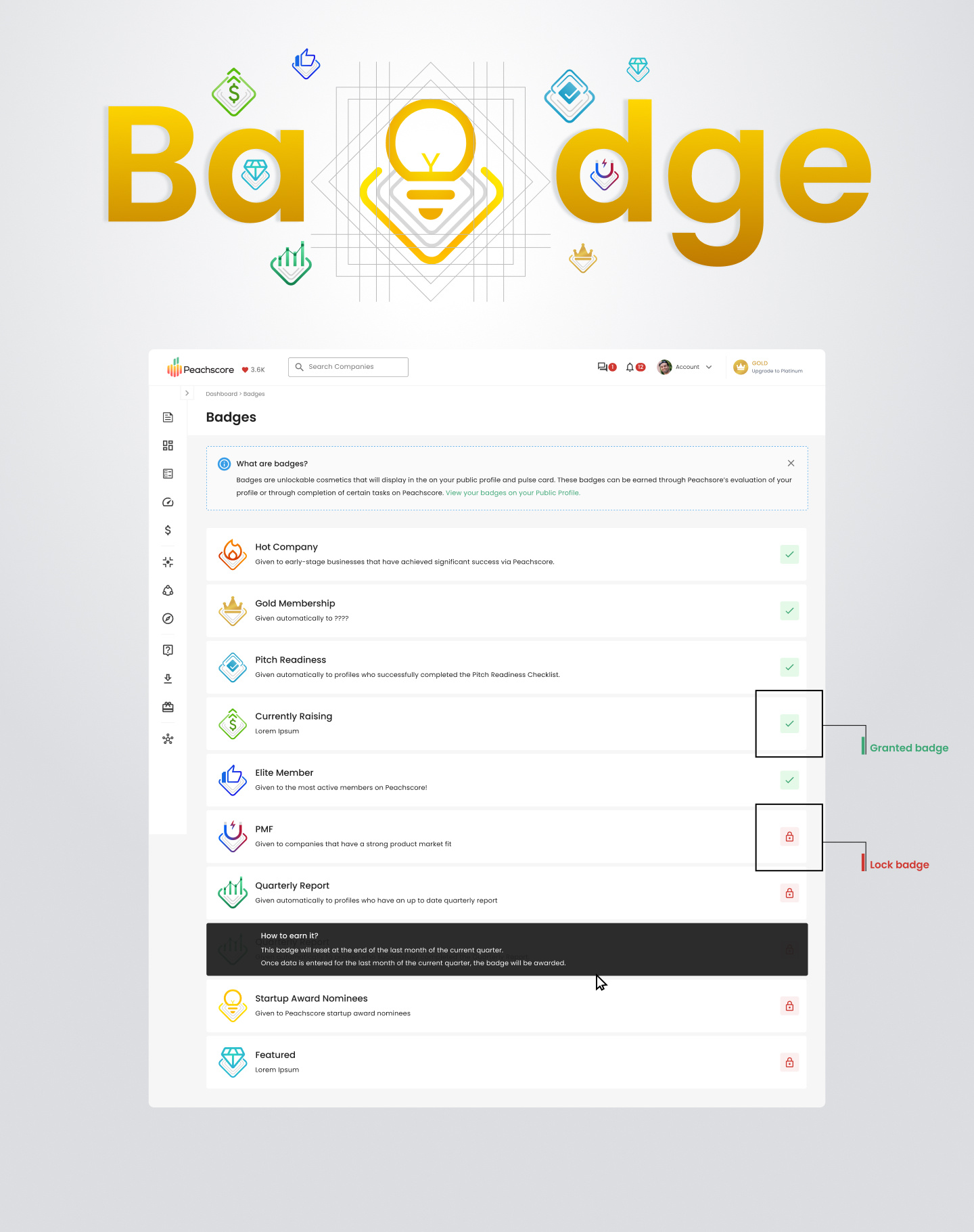 Badge Design by Matt Jafari on Dribbble