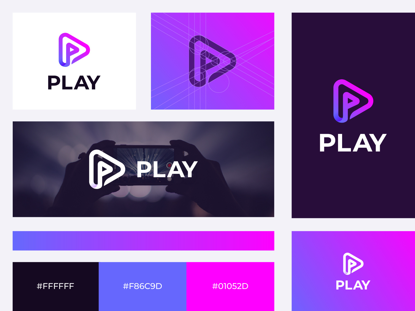 Play logo, Modern, Minimalist, Creative, Logo, Logo Design by Vect ... Play logo, Modern, Minimalist, Creative, Logo, Logo Design by Vect ...