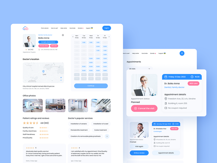 Medical Platform 🧬 by Hyperactive Education on Dribbble
